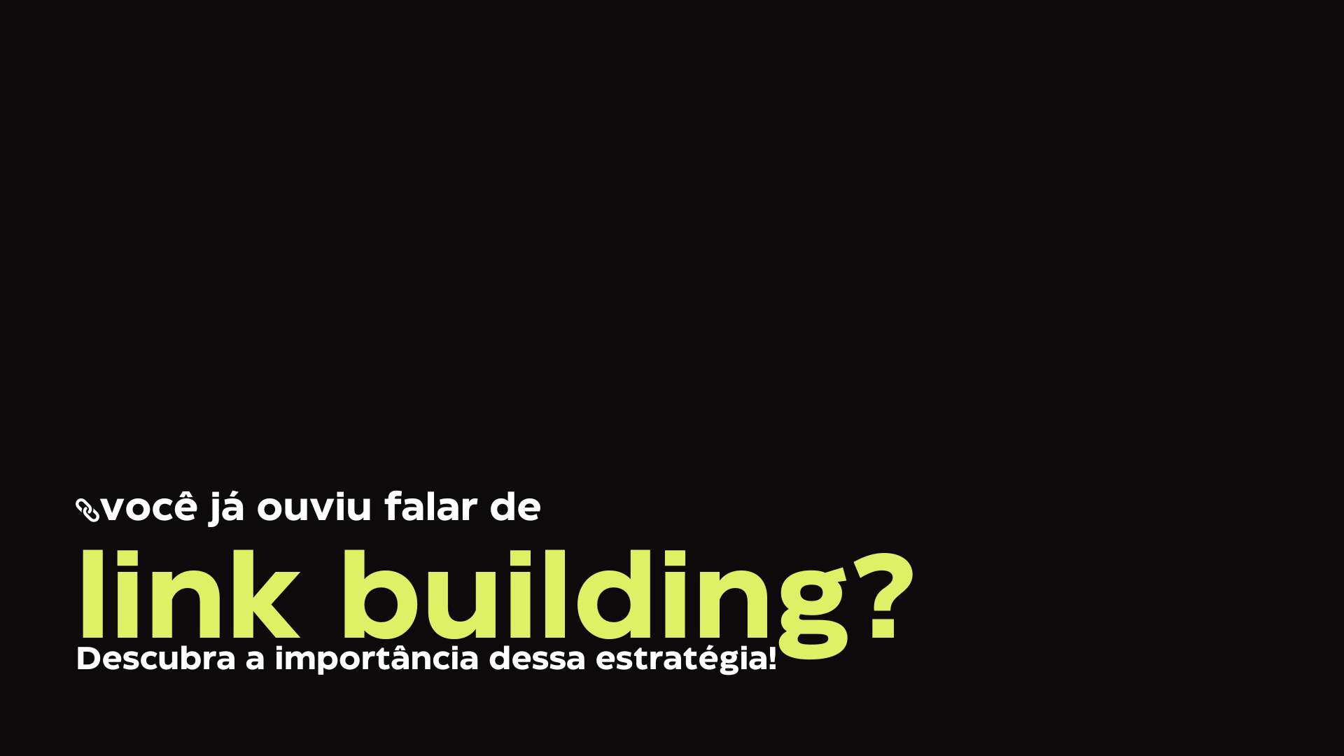 Você sabe o que é link building? Descubra a importância dessa ...